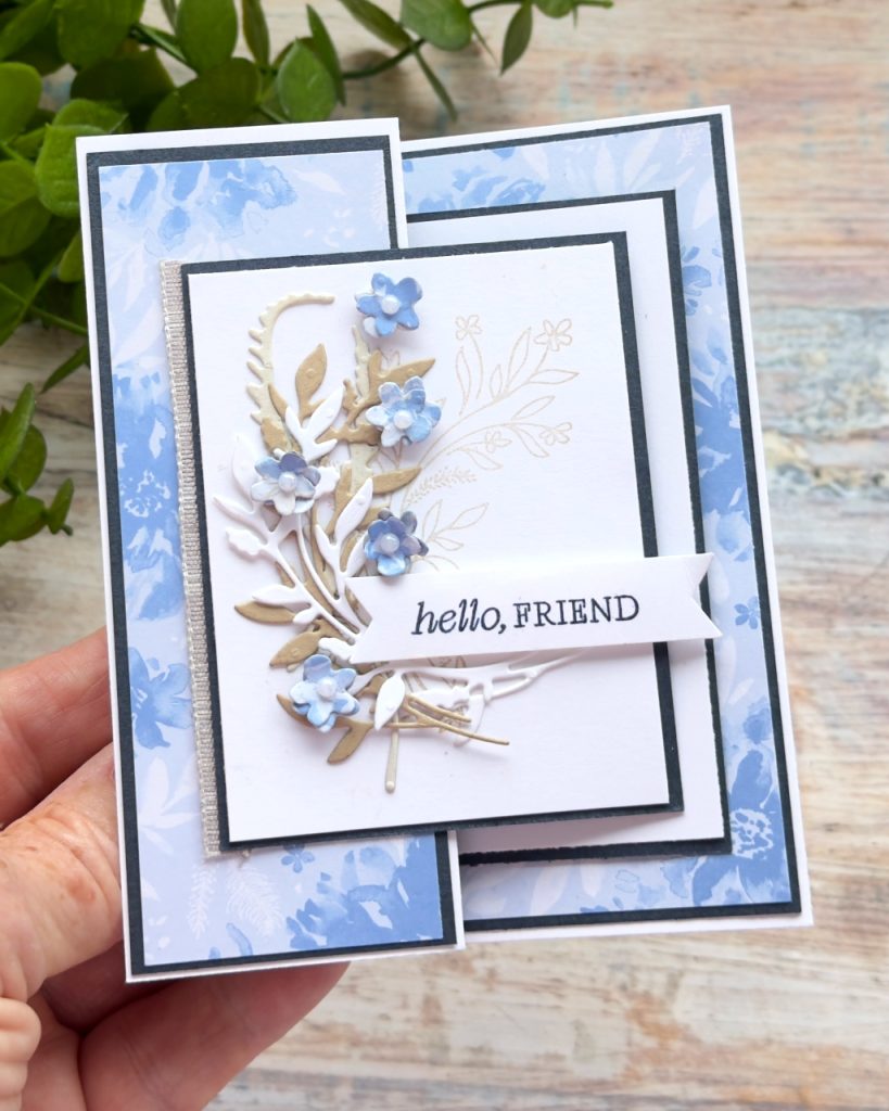 Delicate Whispers Fun Fold Tutorial